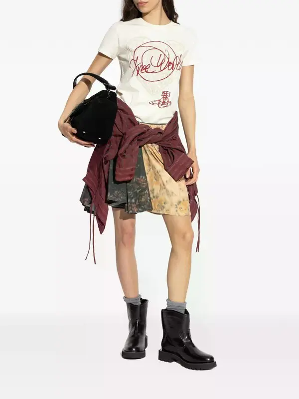 VIVIENNE WESTWOOD Embroidered T-shirt