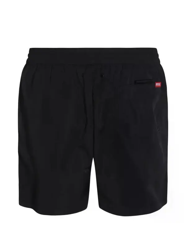 DIESEL Drawstring Logo Swim Shorts