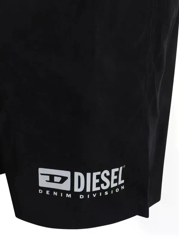 DIESEL Drawstring Logo Swim Shorts