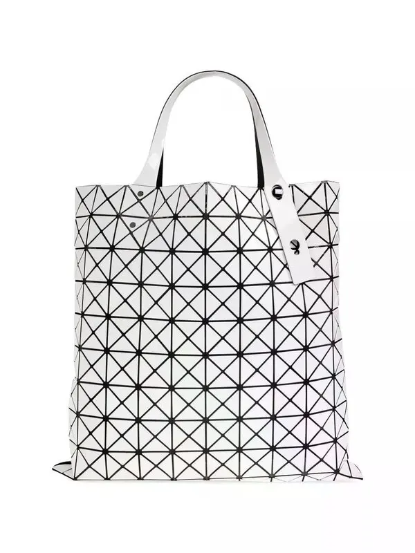 Issey Miyake Geometric-print Tote Bag - White