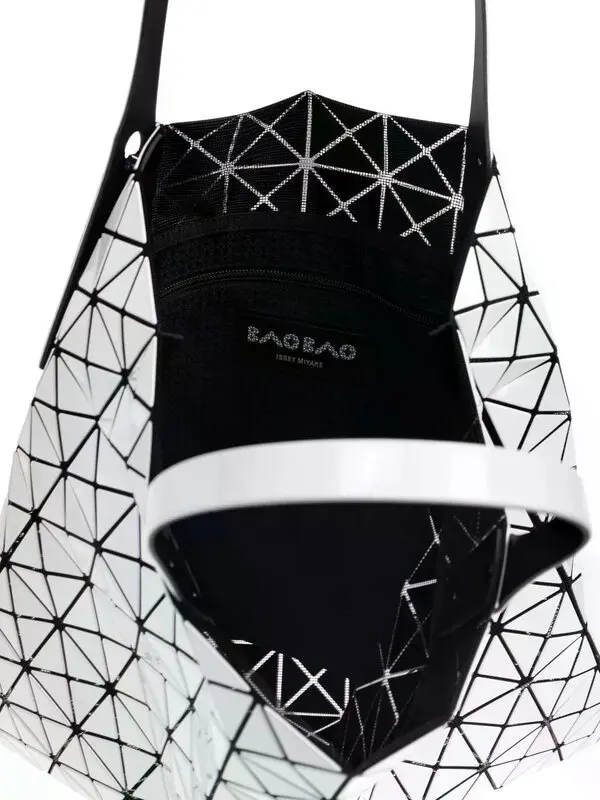 Issey Miyake Geometric-print Tote Bag - White