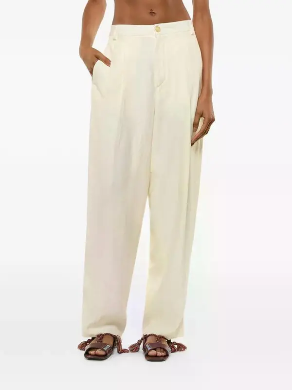 LANEUS Pleated Trousers