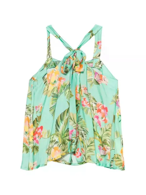BLUGIRL Floral-print Top