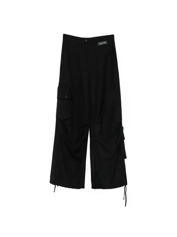 Erika Cavallini Button-fastening Cargo Pants