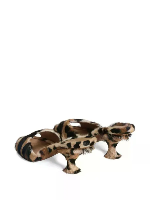 Dolce & Gabbana 60mm Keira Leopard-print Mules