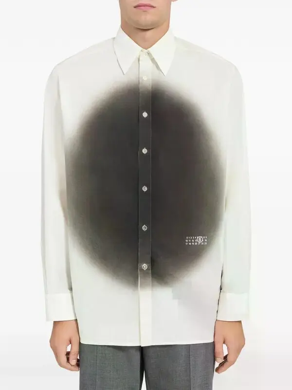 MAISON MARGIELA Spray Print Shirt - White