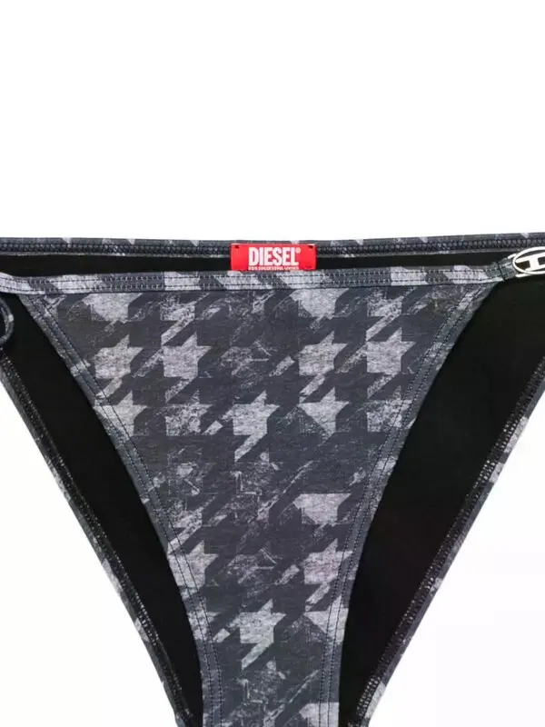 DIESEL Houndstooth Tie-side Bottoms