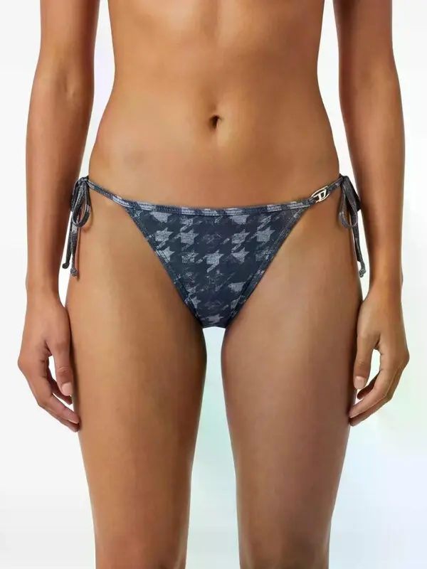 DIESEL® Houndstooth Tie-side Bottoms