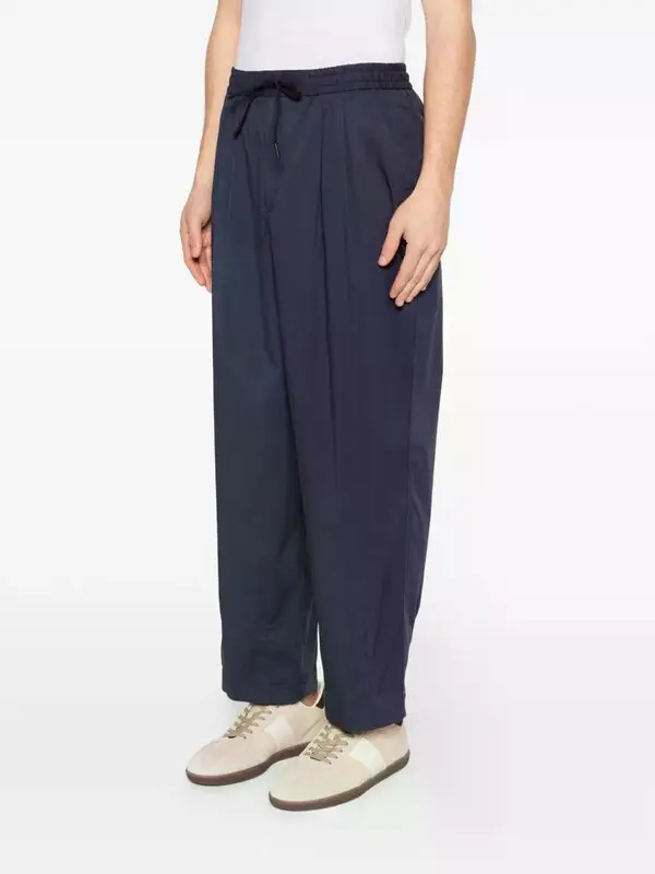 PT TORINO Wide-leg Pleated Trousers