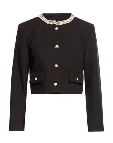 Sandro Embellished Crepe Jacket