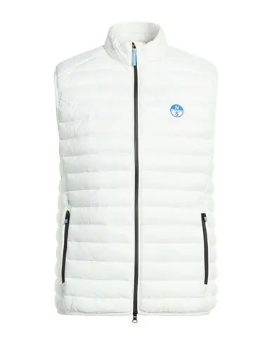 NORTH SAILS Quilted Sleeveless Vest - White