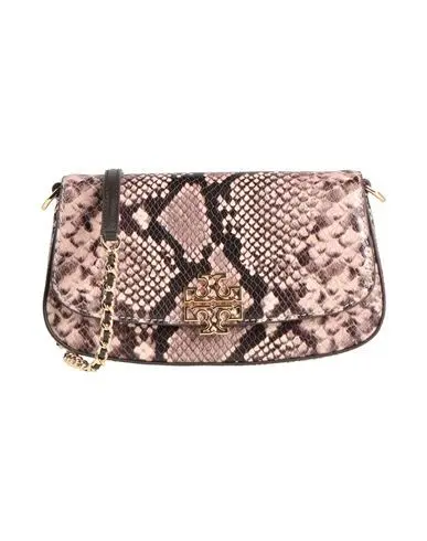 Tory Burch Leather Snakeskin-print Crossbody Bag