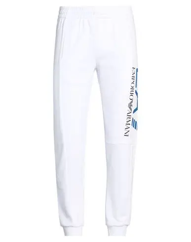 EA7 Pants Size Cotton, Polyester - White