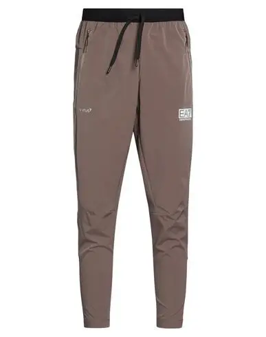 EA7 Pants Taupe Size Polyester - Grey