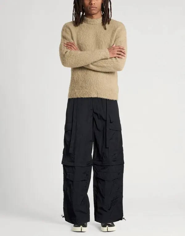 Isabel Benenato Polyamide Cargo Pants - Black