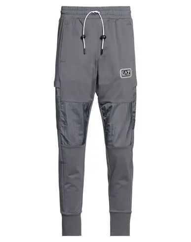 EA7 Pants Size Cotton, Polyamide - Grey