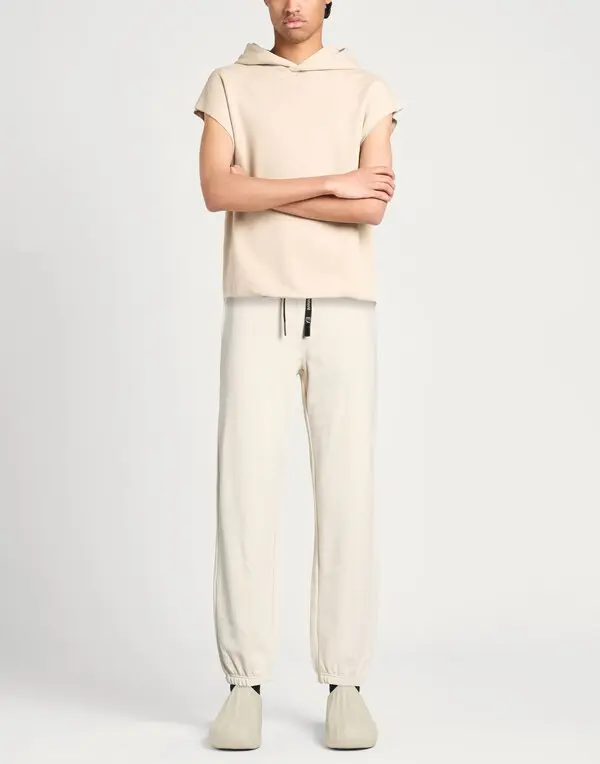 EA7 Pants Size Organic Cotton - Ivory