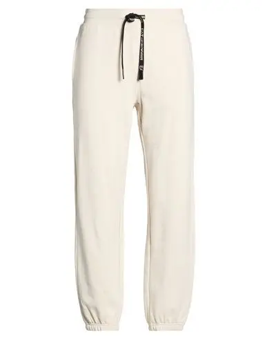 EA7 Pants Ivory Size Organic Cotton - White