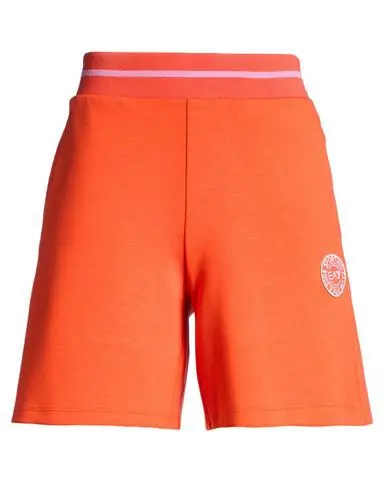 EA7 Shorts & Bermuda Shorts Size Viscose, Polyester, Elastane - Orange