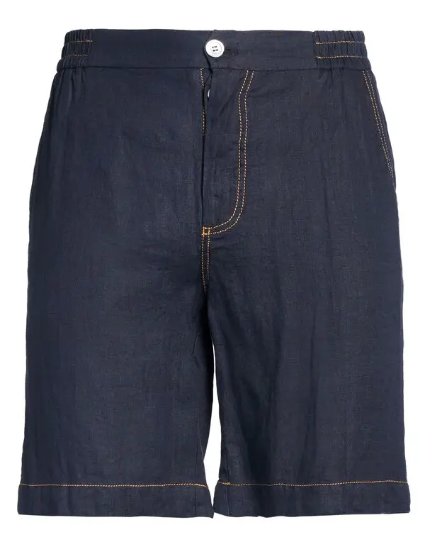 Alpha Studio Casual Linen Shorts