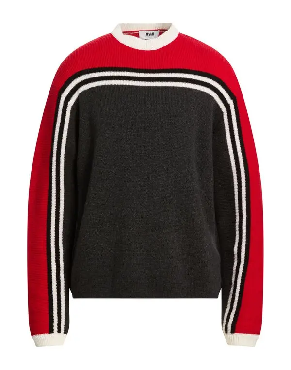 MSGM Sweater In Wool And Polyamide