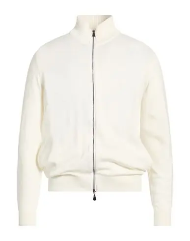 Alpha Studio Knitted Cotton Cardigan - Ivory