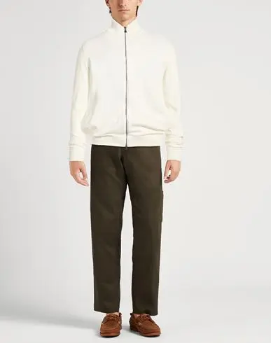 Alpha Studio Cotton Cardigan - White