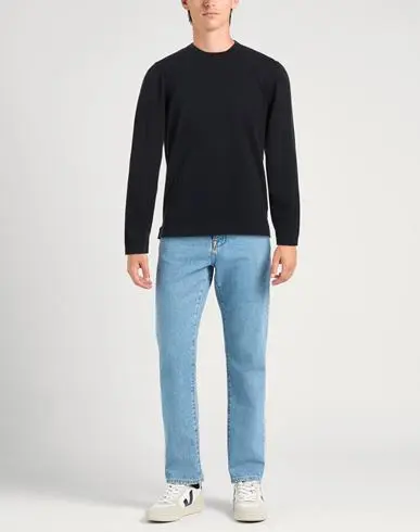 Alpha Studio Cotton-blend Sweater - Blue