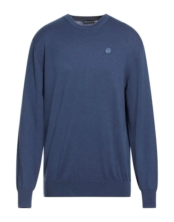 NORTH SAILS Cotton Wool Sweater - Blue