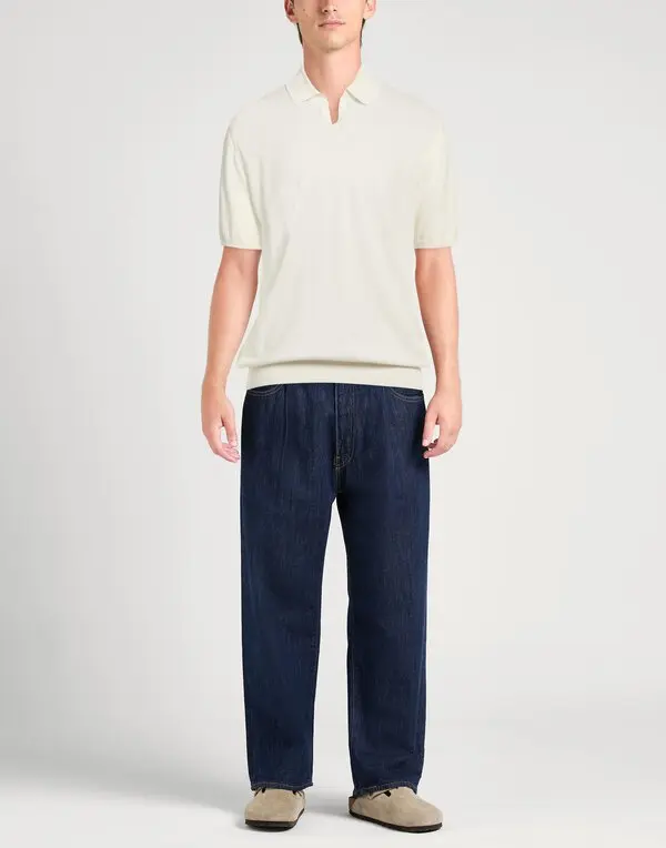 Alpha Studio Cotton Knit Top - White