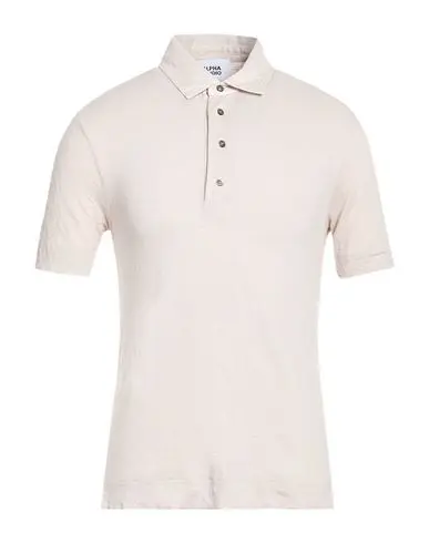 Alpha Studio Polo Shirt Light Size Linen, Elastane