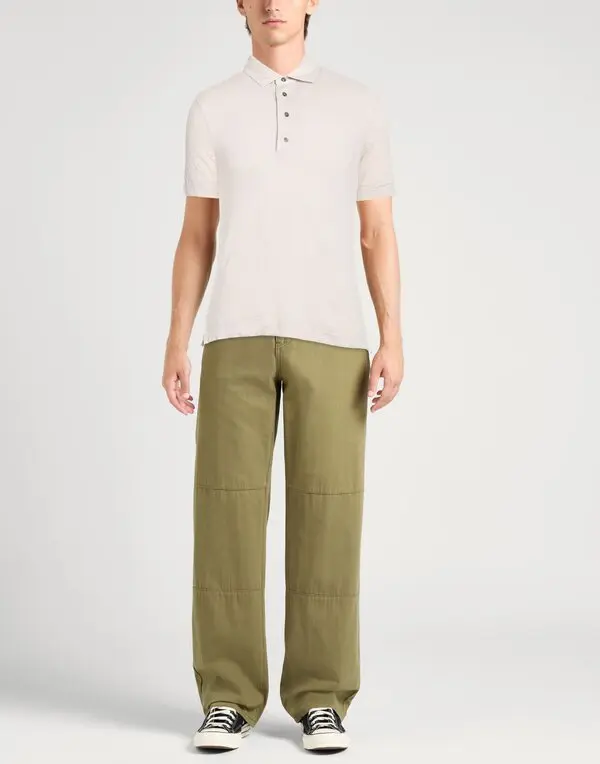 Alpha Studio Polo Shirt Light Size Linen, Elastane