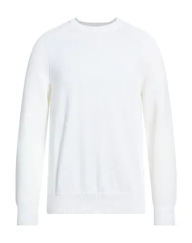 Alpha Studio Cotton Crewneck Sweater - Ivory