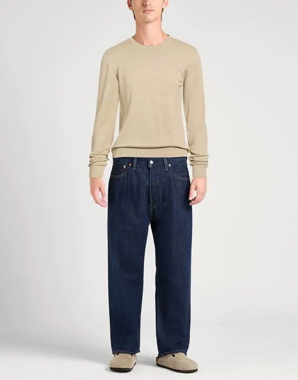 Alpha Studio Hemp Crewneck Sweater - Sand
