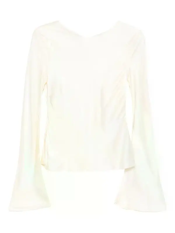 GANNI Long Sleeve Blouse
