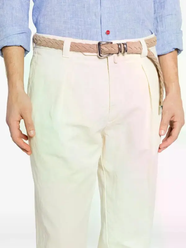 BERWICH Pleated Tapered Trousers