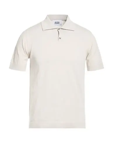 Alpha Studio Polo Shirt - Light Grey