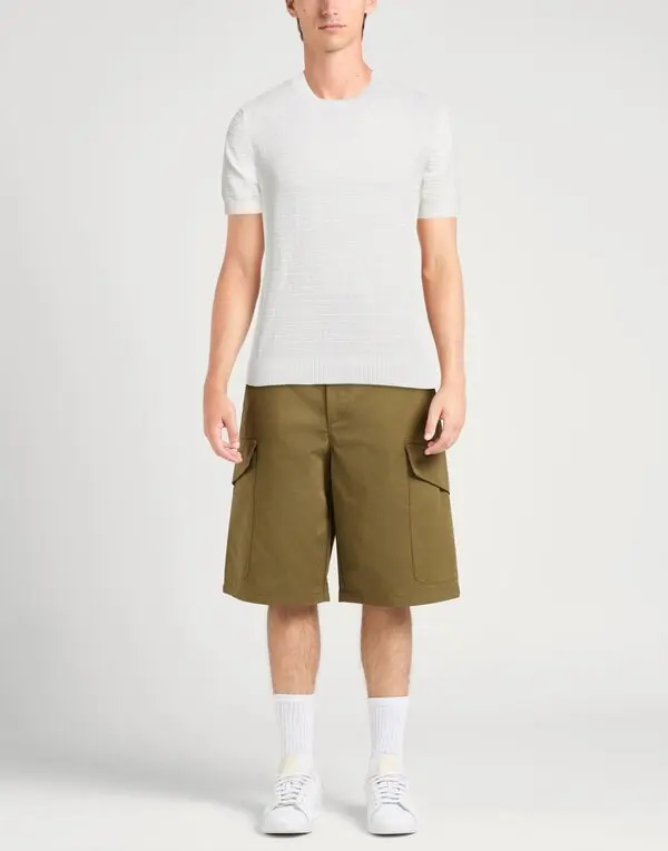 Alpha Studio Sweater With Pointelle Knit - White