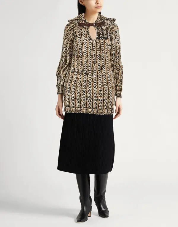 TOD'S Turtleneck In Alpaca Wool Blend