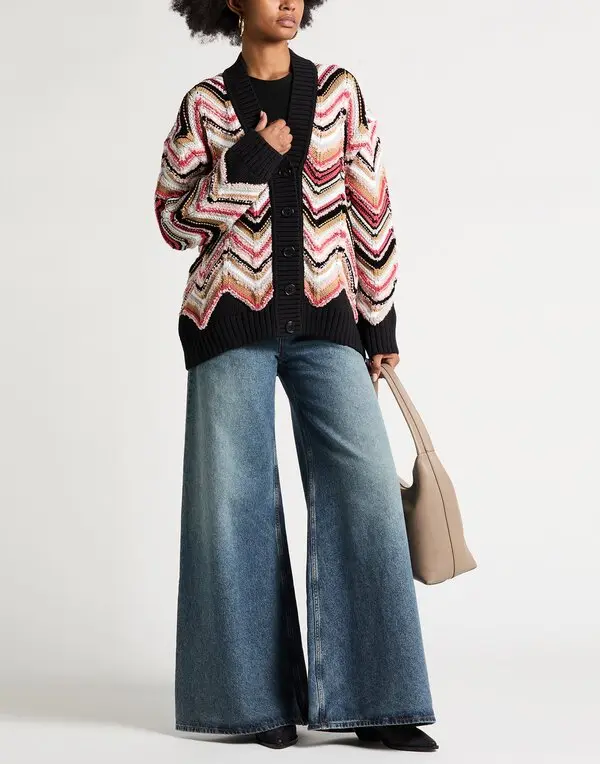 Missoni Intarsia Knit Cardigan - Pink