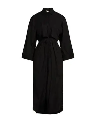 Isabel Benenato Cotton Maxi Shirt Dress