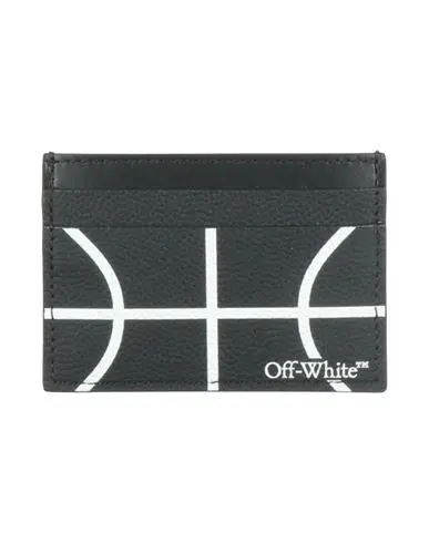 OFF-WHITE™ Off-white Cardholder Calfskin - Black