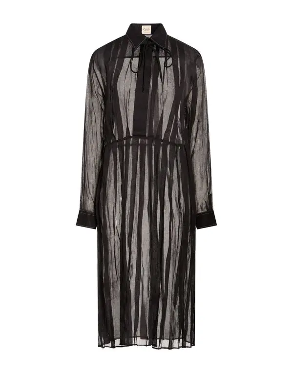 TOD'S Cotton Midi Shirt Dress