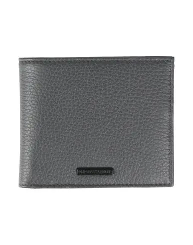 Emporio Armani Wallet Leather - Grey
