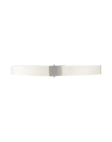 Emporio Armani Cotton-blend Belt - White
