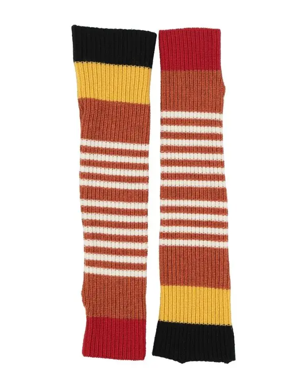 Marni Virgin Wool Striped Gloves