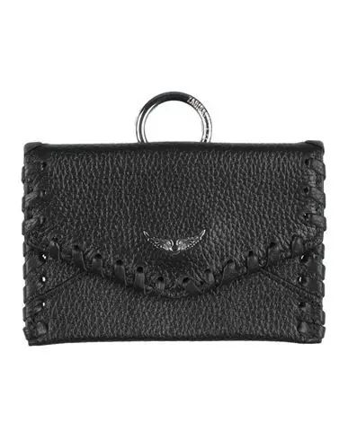 Zadig&Voltaire Coin Purse Cowhide - Black