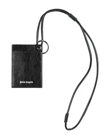 Palm Angels Cardholder Leather - Black