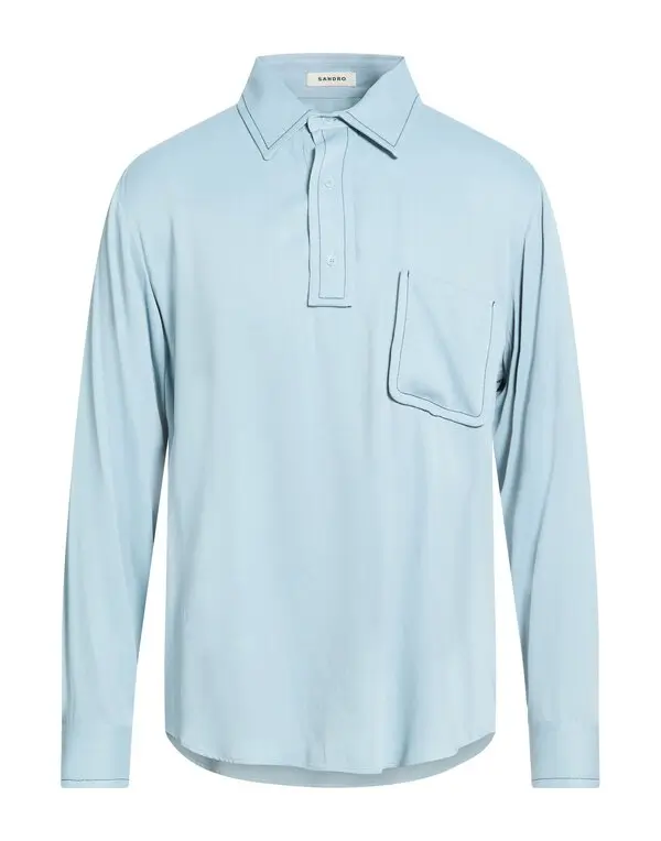 Sandro Shirt Size Acetate, Viscose