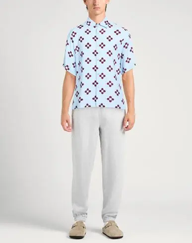 Sandro Shirt Size Viscose - Sky Blue